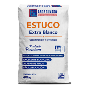 Cuvasa Estuco Extra Blanco » Distribuidora GALES